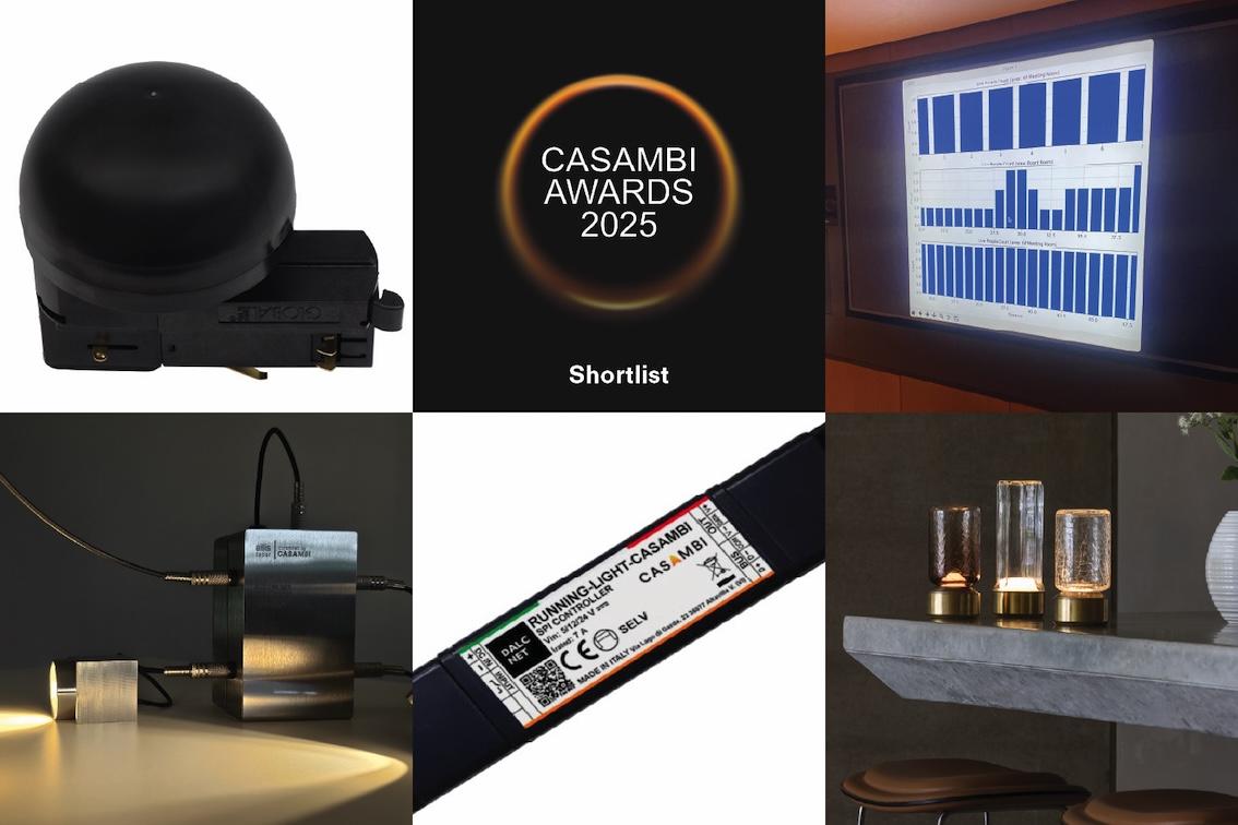Meet the Shortlisted Products for the 2025 Casambi Product of the Year